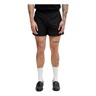 Heliot Emil Heliot Emil - Shorts en Coton &agrave; Taille &Eacute;lastique - Homme - Shorts - Noir - Taille: M