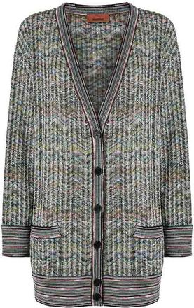 Missoni Rundhalspullover - Gr&uuml;n