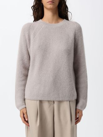Herno Pull &agrave; col rond et manches longues en m&eacute;lange de mohair et de laine
