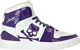 Philipp Plein unisex, Chaussures, Violet, Taille: 40 EU Hi-Top Baskets Notorious
