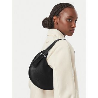 Calvin Klein Handtasche Calvin Klein Asym Buckle Shoulder Bag LV04F3872G Schwarz