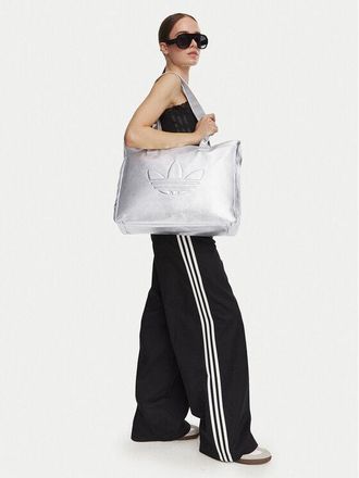 adidas Handtasche Shopper Metallic Pu Bag KR1566 Silberfarben