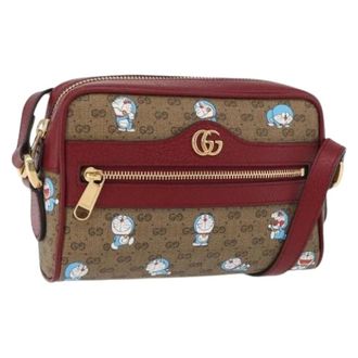 Gucci Sac bandouli&egrave;re Vintage Petit GG en toile Pre-owned - Femme - Pre-owned - Multicolore - Taille: ONE Size