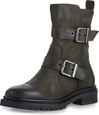 Tamaris Damen Stiefelette Leder bequem; GREEN, EU 41