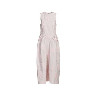 Rotate Robe midi fleurie en coton