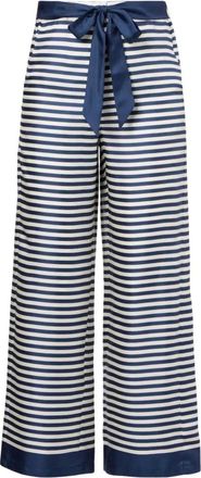 Max Mara Femme, Pantalons, Bleu, Taille: 36 FR Nine Wide Pantalons