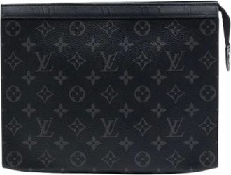 Louis Vuitton Pre-owned Monogram Eclipse Pochette - Homme - Pre-owned - Noir - Taille: ONE Size