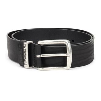 Diesel B-Visible Lederg&uuml;rtel - - Accessories - Herren - Schwarzk - 85 CM