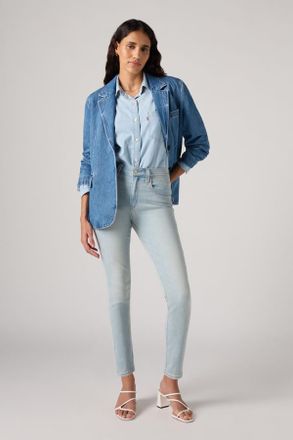 Levi's Jean 721 Taille Haute Skinny Lightweight - Femme - Bleu / Cool Secret Bench - 24X28