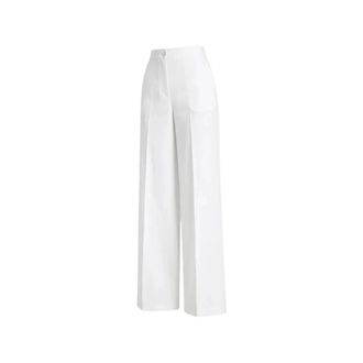 Pinko Jacopone Pantalone - - Trousers - Damen - Wei&szlig; - 2XS