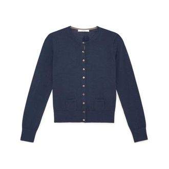 Maliparmi Maliparmi, Damen, Strickwaren, Blau, XLGr&ouml;&szlig;e
