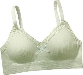 Generic Ensemble de sous-v&ecirc;tements sexy de niveau interm&eacute;diaire, &eacute;l&egrave;ves qui ajustent la forme des bonnets fins, pas de soutien-gorge avec anneau en acier, ver