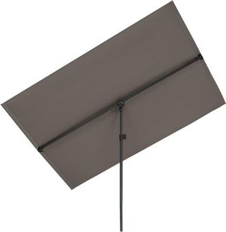 Blumfeldt Blumfeldt - Parasol inclinable rectangulaire 150 x 210 cm - Polyester anti-UV50 - Pied en aluminium &eacute;tanche - Pour balcon et terrasse