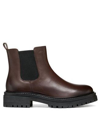 Geox Klassische Stiefeletten D Iridea D04HRB 0008U C6013 Dunkelrot