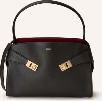 Ferragamo Ferragamo Handtasche Hug schwarz