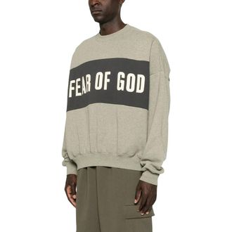 Fear of God Herren, Sweatshirts & Hoodies, Grau, MGr&ouml;&szlig;e
