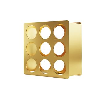 Generic Tisch-Weinflaschenhalter, Weinregal aus Metall, Mehrschichtiges Design, Schlicht und Stilvoll, Wasserdicht und Langlebig, f&uuml;r Wohnzimmer, K&uuml;che und Re