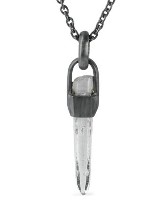 Parts Of Four sterling silver Talisman Quartz necklace - Argent