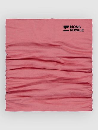 Mons Royale Merino Double Up Halsw&auml;rmer Tube flamingo