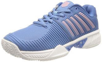 K-Swiss Performance Damen Express Light 2 HB Tennisschuh, Silver Lake Blue/Star Sapphire/White, 38 EU Schmal