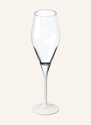 Villeroy & Boch Champagnerglas, Set 4tlg. Manufacture Rock Blanc weiss