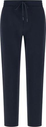 Boggi Milano drawstring back pocket track pants - Blau