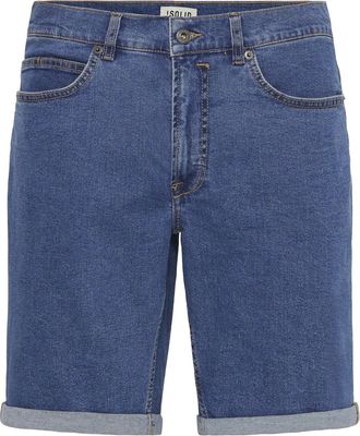 Solid Jeansshorts MITTEL mit umgeschlagenem Saum