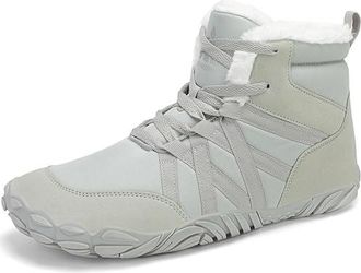 Mishansha Chaussures dhiver Pieds Nus Homme Femme Barefoot Bottes de Neige Doublure Chaude Légère Trail Running GR.42