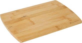 Zassenhaus Schneidebrett aus Umweltschonendem Bambusholz in der Farbe Natur, Maße: 28cm x 20cm x 1,2cm, 054026