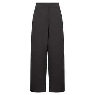 Christophe Lemaire Braune Baumwollweite Beinhose - - Trousers - Damen - Grau - M