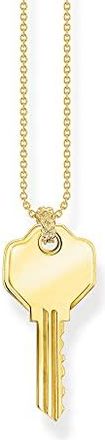 Thomas Sabo Collier à chaîne argent sterling Pas un bijou femme, Or, 45cm - KE2129-413-39-L45V