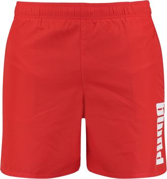 Puma Herren Swim Mens Mid Shorts Swim Trunks, Rot, XXL
