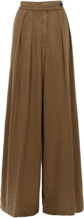 Dries Van Noten Formale Hose - Braun