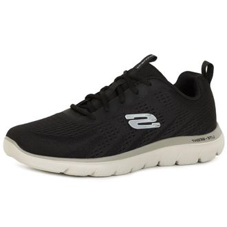 Skechers Summits, Herrenschuhe, schwarzes Taupe, 43 EU, Schwarz-Taupe, 43 EU