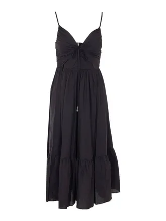 Michael Michael Kors Robe Au Genou - Noir