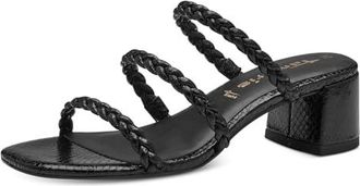 Tamaris Femme Damen 1-27234-42 Sandale à Talon, Black, 36 EU