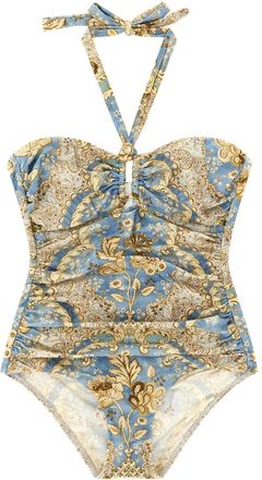 Zimmermann Femme, Maillots de bain, Multicolore, Taille: 38 FR Daylight Wide Link 1PC