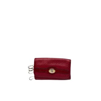 Dior Porte-cl&eacute;s vintage doccasion - Femme - Pre-owned - Rouge - Taille: ONE Size