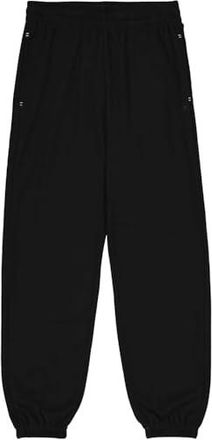 Champion Legacy C-Tech W (117587) -Quick-Dry Micro Polar Fleece Elastic Cuff Pantalon de survêtement, Noir (KK001), S Femme