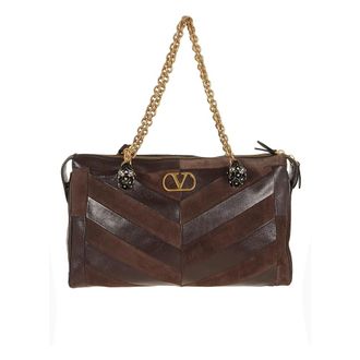Valentino Garavani Panthea Medium Umh&auml;ngetasche - - Bags - Damen - Braun - ONE SIZE