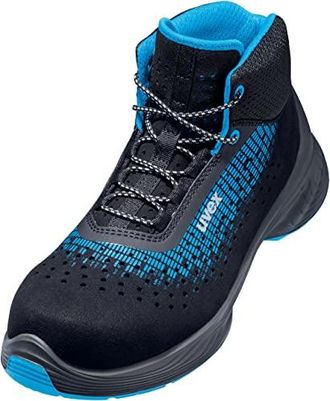 Uvex 1 paire de chaussures de sécurité G2 avec tige perforée S1 SRC ESD sans métal 68318, bleu, 39 EU