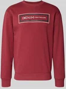 Tom Tailor Denim Regular Fit Sweatshirt aus Baumwoll-Mix