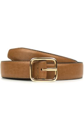 Will&rsquo;s Vegan Store Damen vegan G&uuml;rtel Geometrisch 3 Cm Braun