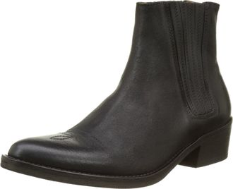 Atelier Voisin Damen Winner Cowboy Stiefel, Schwarz, 38 EU