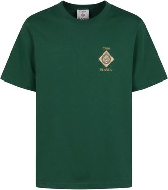 Casablanca Homme, Tops, Vert, Taille: XL Plafond Orn&eacute; de Musique Classic T-shirt