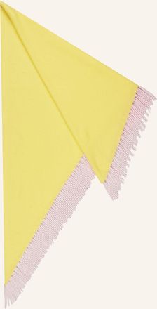 Herzen&rsquo;s Angelegenheit Herzens Dreieckstuch Mit Cashmere gelb