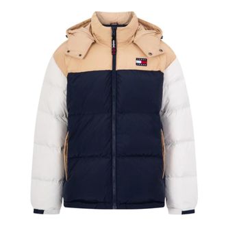 Tommy Jeans ColorBlock Eco Jacke Alaska Stil - - Jackets - Herren - Mehrfarbig - XL