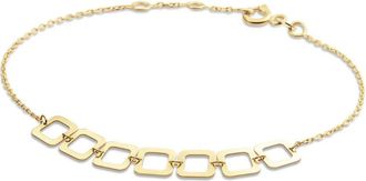 Jackie Gold Armband - Bracelet 585 Gold Armband - Gr. ONE SIZE - in Gold - f&uuml;r Damen