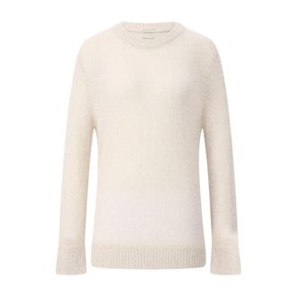 Massimo Alba Rundhals-Strickware - - Knitwear - Damen - Beige - M