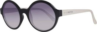 Benetton Femme, Accessoires, Noir, Taille: ONE Size Lunettes de soleil &agrave; monture inject&eacute;e avec verres d&eacute;grad&eacute;s
